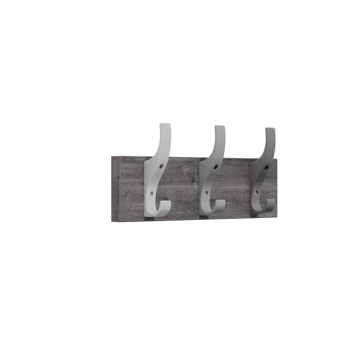 Grey Oak Coat Rails with Extra Strong Coat Hooks – Toughook UK